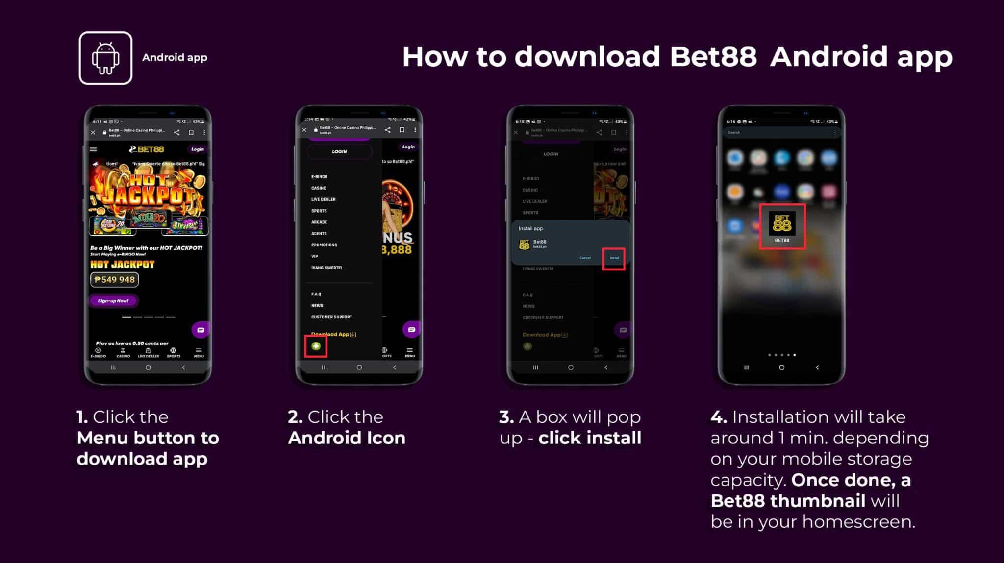 Bet88 App Download 📱 Play Anywhere, Anytime | Bet88